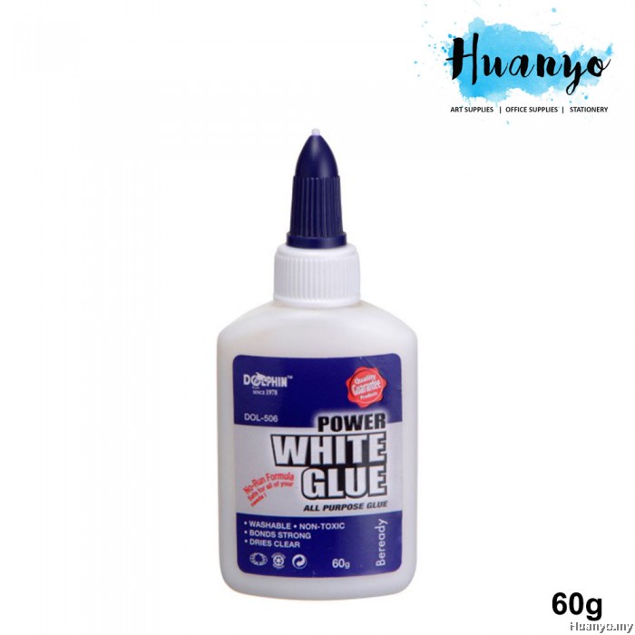 Dolphin PVA White Glue 60g dolphin-pva-white-glue-60g