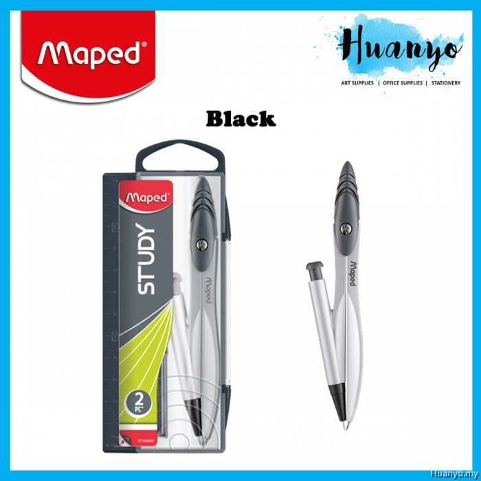 Maped Study Geometry Metal Compass with Pencil Holder