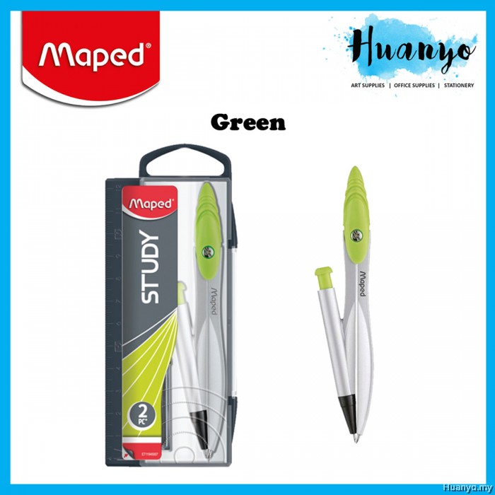 Maped Study Geometry Metal Compass with Mechanical Pencil