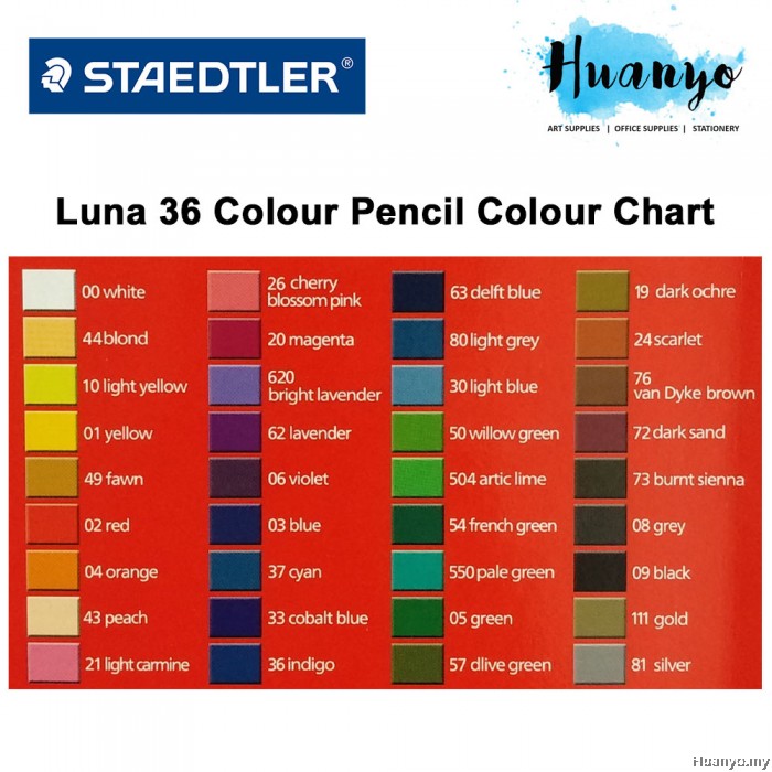 Staedtler Luna Colour Pencil 36L