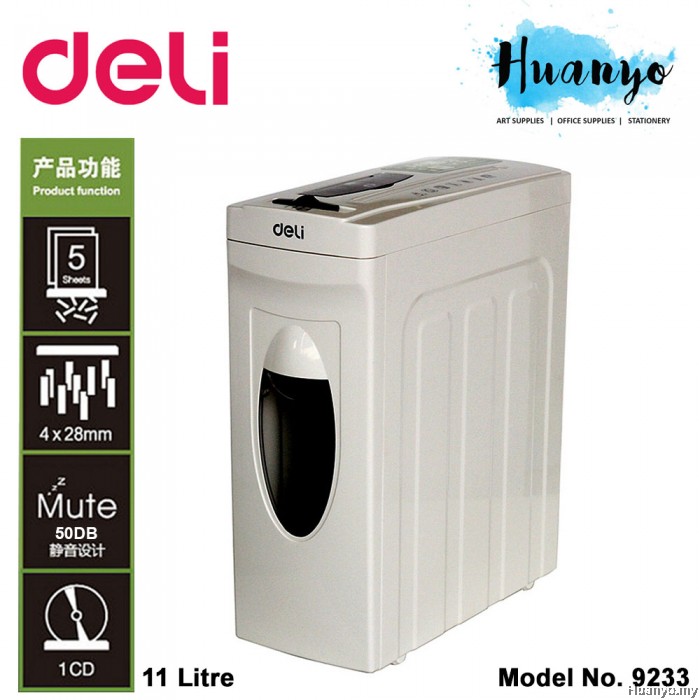 Deli Paper Shredder 9923 (11 Litre)
