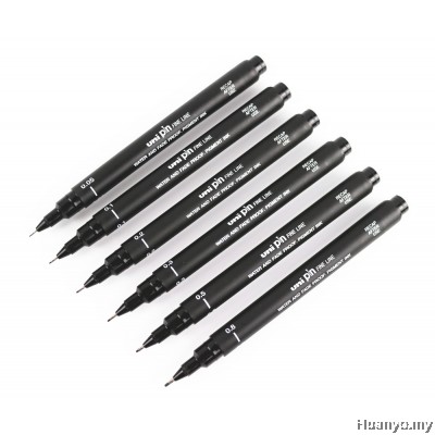 UNI PIN Technical Drawing Pen (0.05MM - 0.8MM) Set of 9