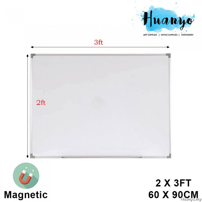 Magnetic White Board 2' X 3'
