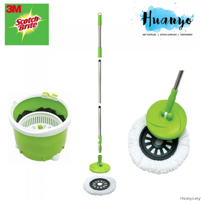 3M Scotch Brite Single Spin Mop Bucket