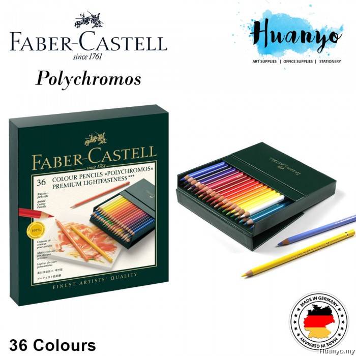 Faber-Castell Polychromos Artist Colour Pencil Studio Box(Colours of 36)