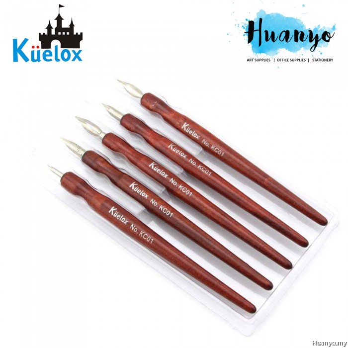 Kuelox Professional Comic Manga Anime Dib Pen With Nib (Set of 5)