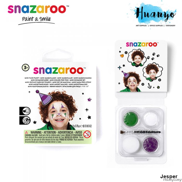 Snazaroo Mini Face Paint Kit (Halloween / Parties)