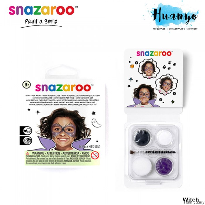 Snazaroo Mini Face Paint Kit (Halloween / Parties)