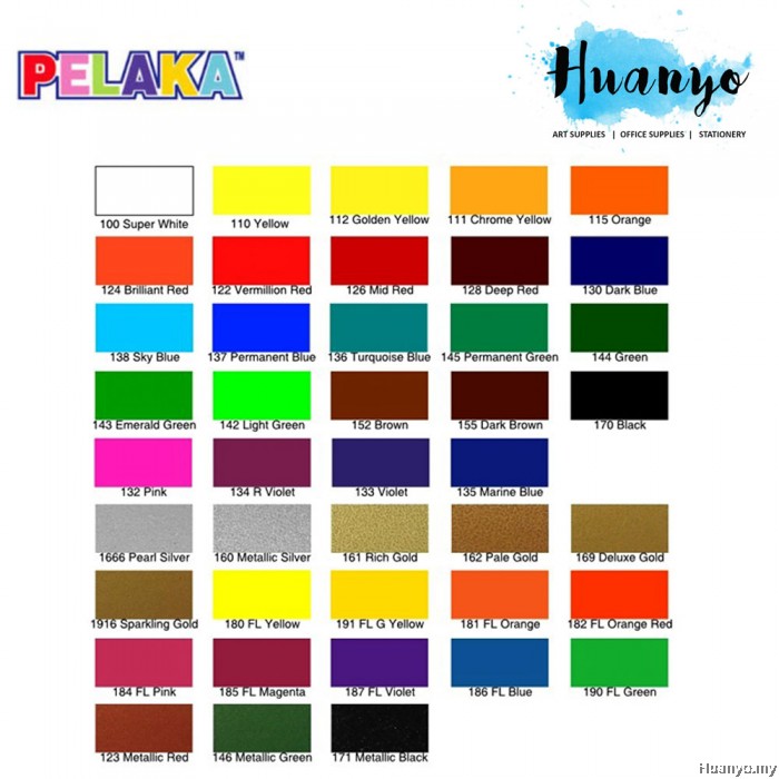 Pelaka Mural Wall Colour Poster Paint 1 kg Bottle