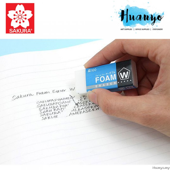 Sakura Foam Art Eraser XRFW-60(Small) / XRFW-100 (Medium)
