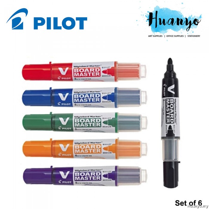Pilot V Board Master White Board / Wyte bord Marker - Medium Bullet ...