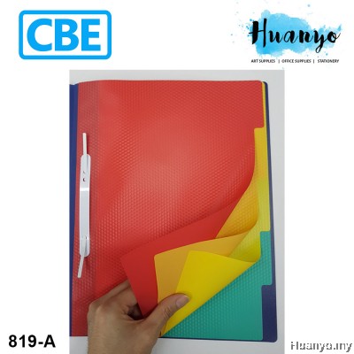 CBE 819A Index Management File A4 with 5 Index Divider