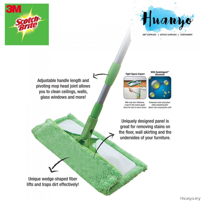 3M Scotch Brite Super Flat Mop Clean 360