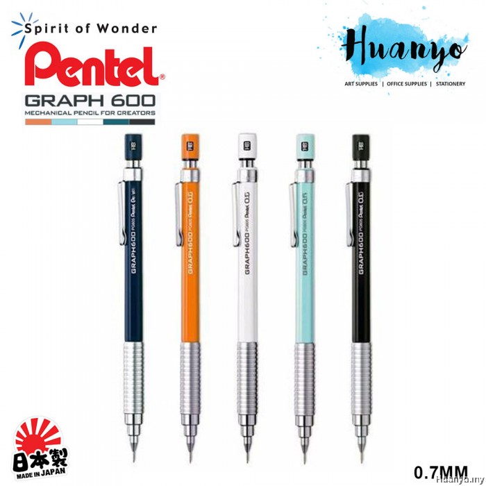 Pental Graph Gear 600 Drafting Technical Mechanical Pencil PG607 0.5MM ...