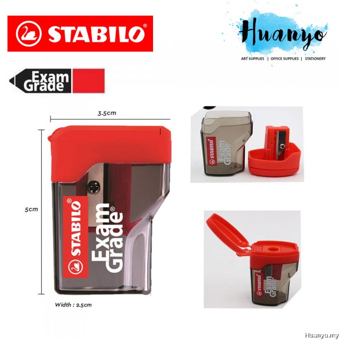 Stabilo Exam Grade Colour Edition Pencil Sharpener with Storage (1PCS/Pack)