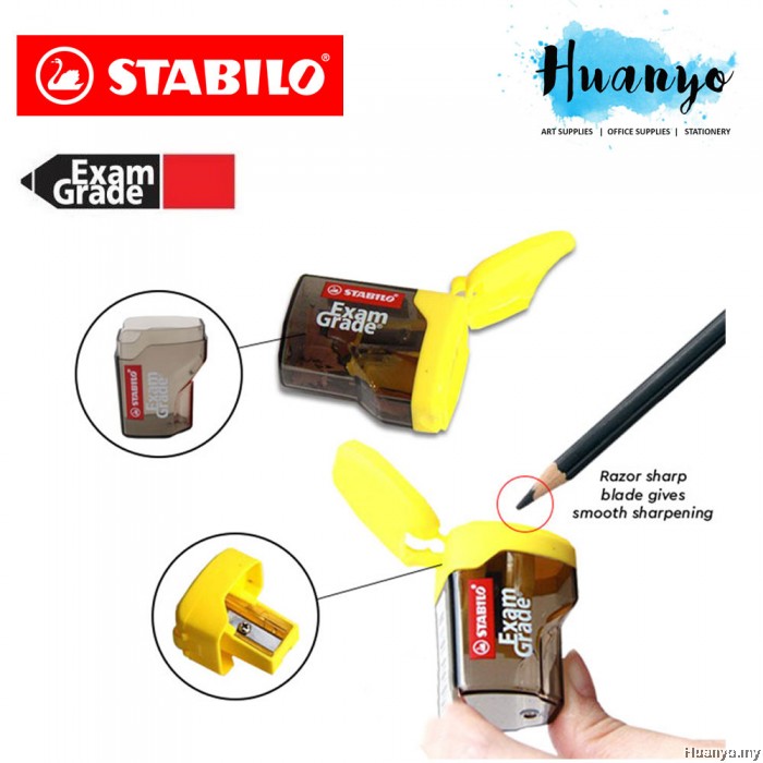Stabilo Exam Grade Colour Edition Pencil Sharpener with Storage (1PCS/Pack)