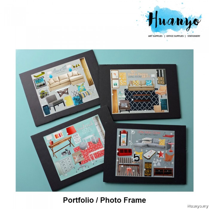 Black Mounting Board (A4, A3 Size) [Modeling / DIY Craft Board, Per PCS]