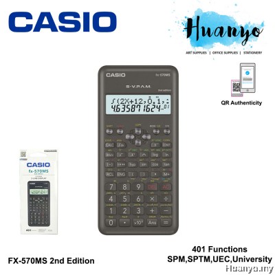 Casio Scientific Calculator FX-570MS 2 (2nd Second Edition)