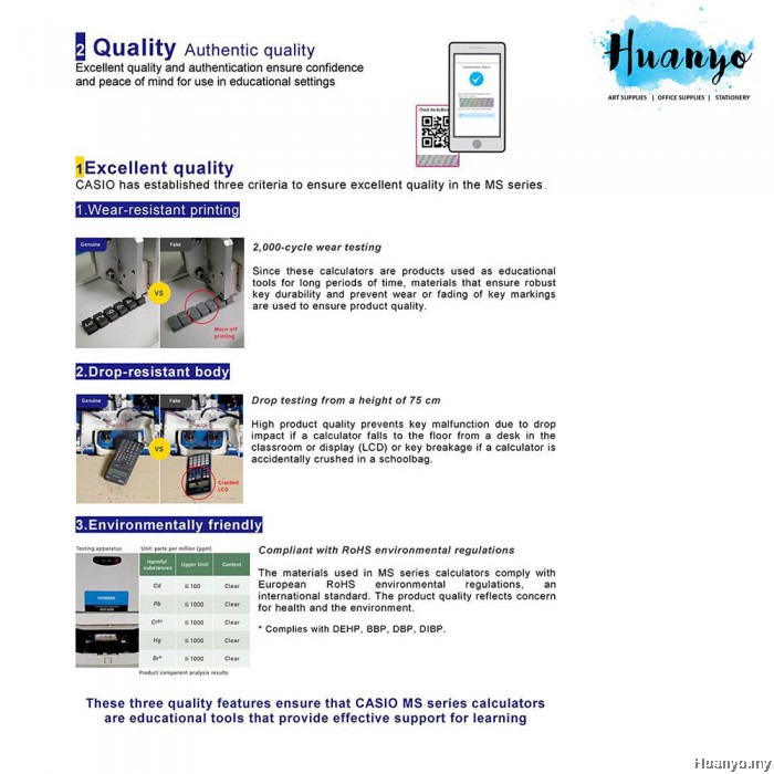 Casio Scientific Calculator FX-570MS 2 (2nd Second Edition)