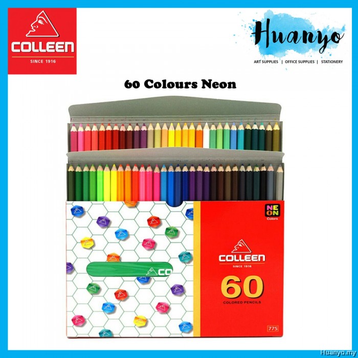 Colleen 775 Neon / Original / Pastel Colour Pencil (Color Set of 12 ...