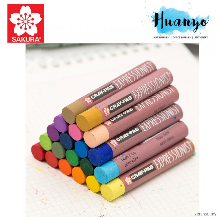 Sakura Cray-Pas Expressionist Extra Fine Quality Oil Pastel Colour (Set ...