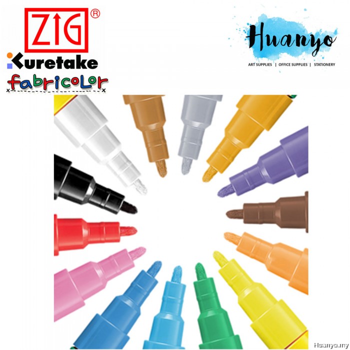 Zig Fabricolor Twin Tip Fabric Marker Pen