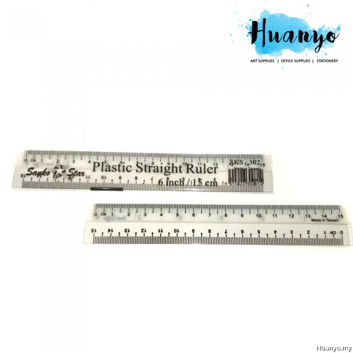 Sanko Star High Quality PVC Flexible Plastic Straight Ruler With CM ...