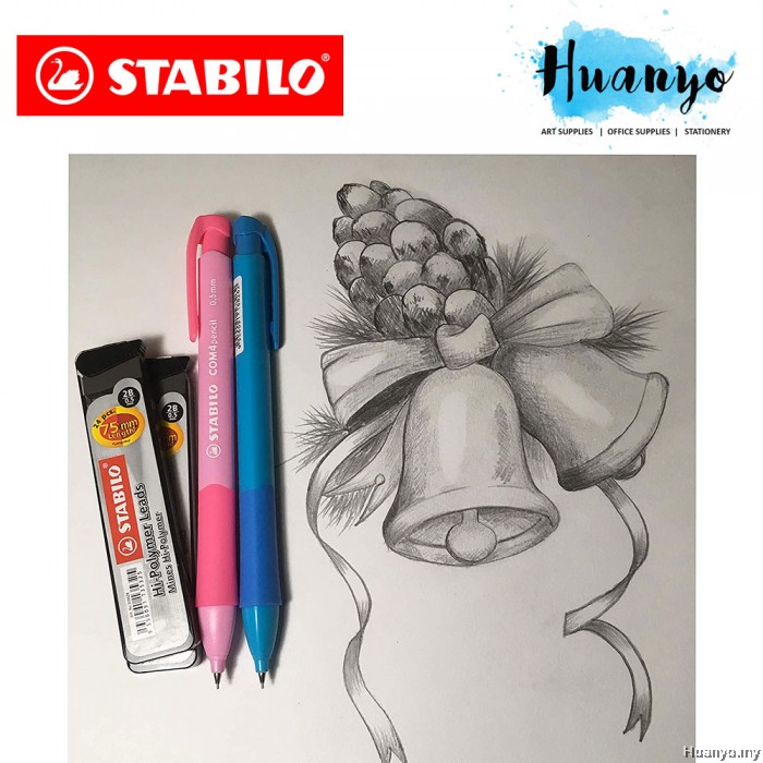 STABILO Hi Polymer Mechanical Pencil Lead Refill Promo Value Pack Set ...