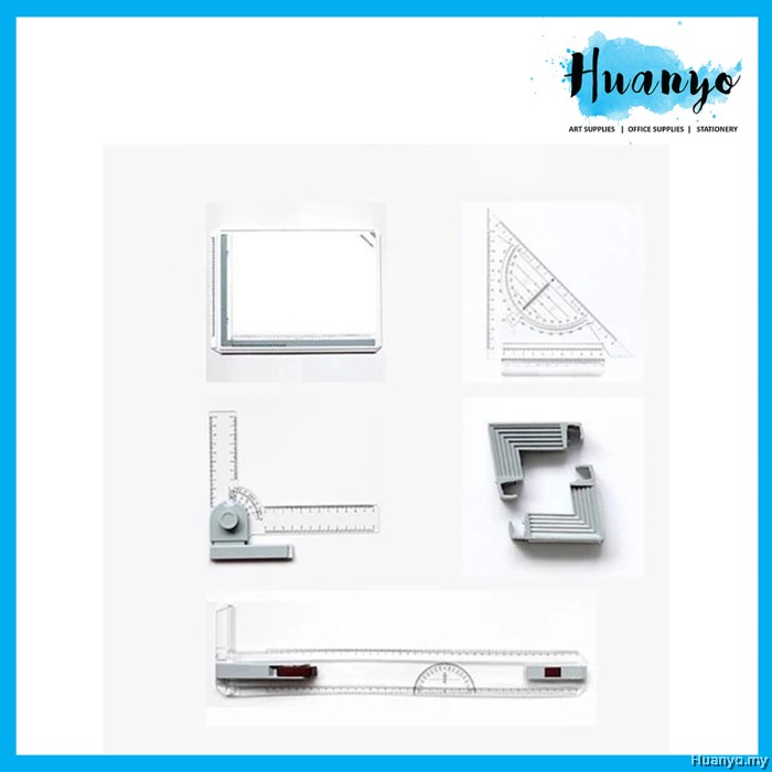 Rapid / World Technical Drawing Board Set With Detachable Ruler (A3 ...