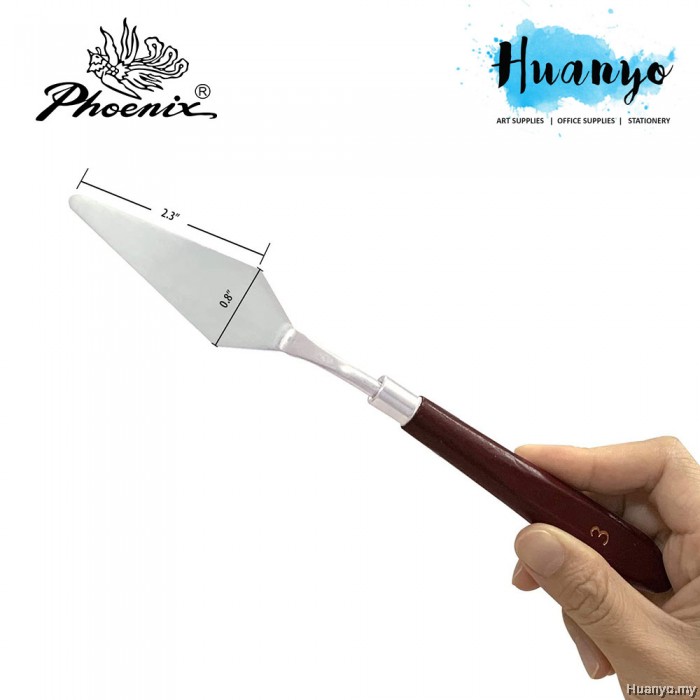 Phoenix Stainless Steel Artist Palette Knife Paint Spatula for Oil ...