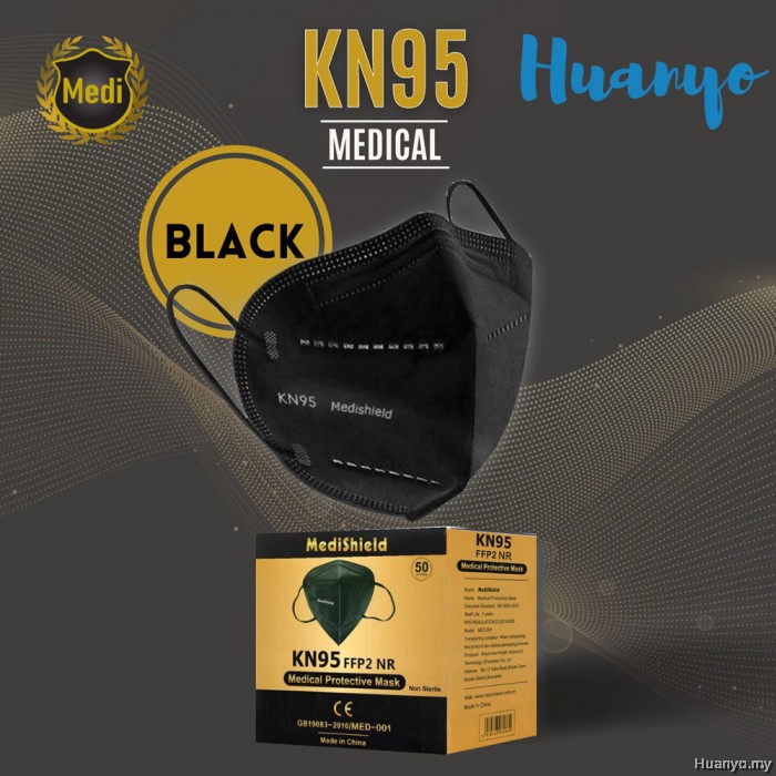 MediShield/Zero Degree KN95 5 Layer Medical Anti Virus Face Mask (MDA ...
