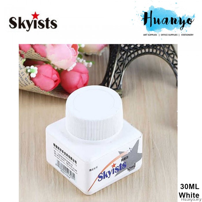 Kuelox Skyist Waterproof Comic Manga Drawing Ink 30ml (Black / White ...