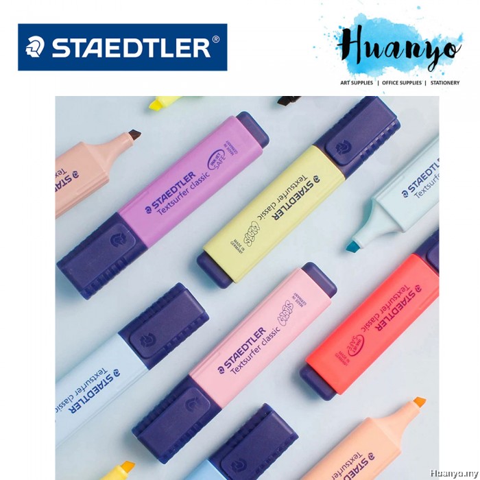 Staedtler Textsurfer Pastel, Vintage & Classic Fluorescent Neon ...