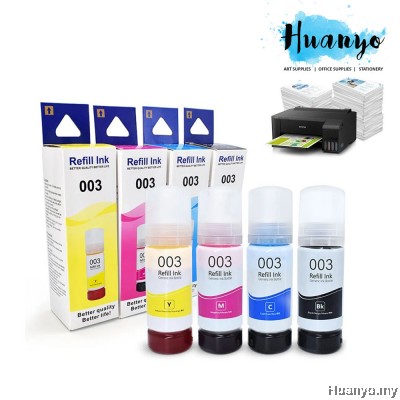 Epson 003 Printer Ink Refill Compatible for L1110 L1210 L3110 L3116 ...
