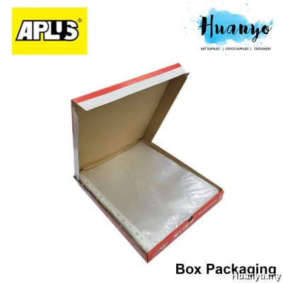 APLUS 11 Holes Clear Sheet Protector Refill Extra Thick (100 PCS /Box)