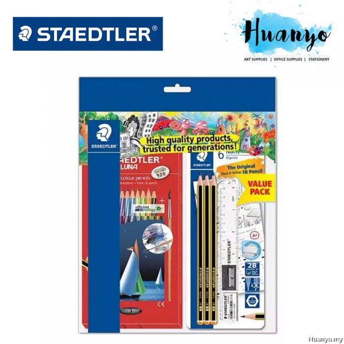 Staedtler Luna Classic Watercolour Pencil / Coloured Pencil Back To ...