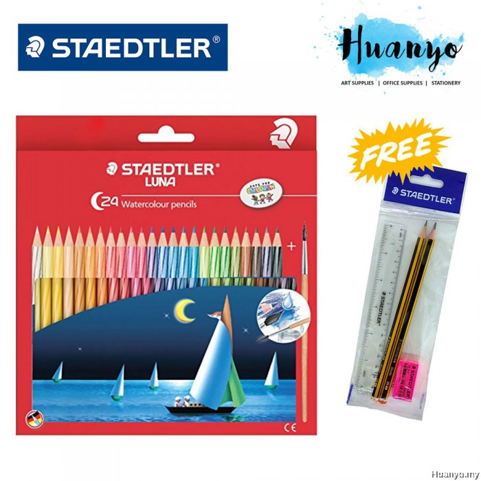 Staedtler Luna Classic Watercolour Pencil / Coloured Pencil Back To ...