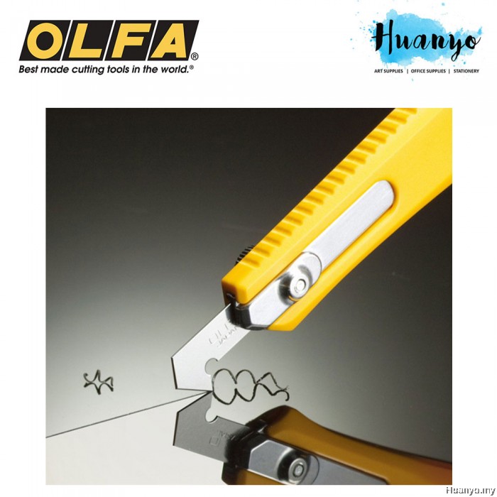 OLFA PC-S Plastic Acrylic / Laminate Cutter (Blades Refill PB-450)