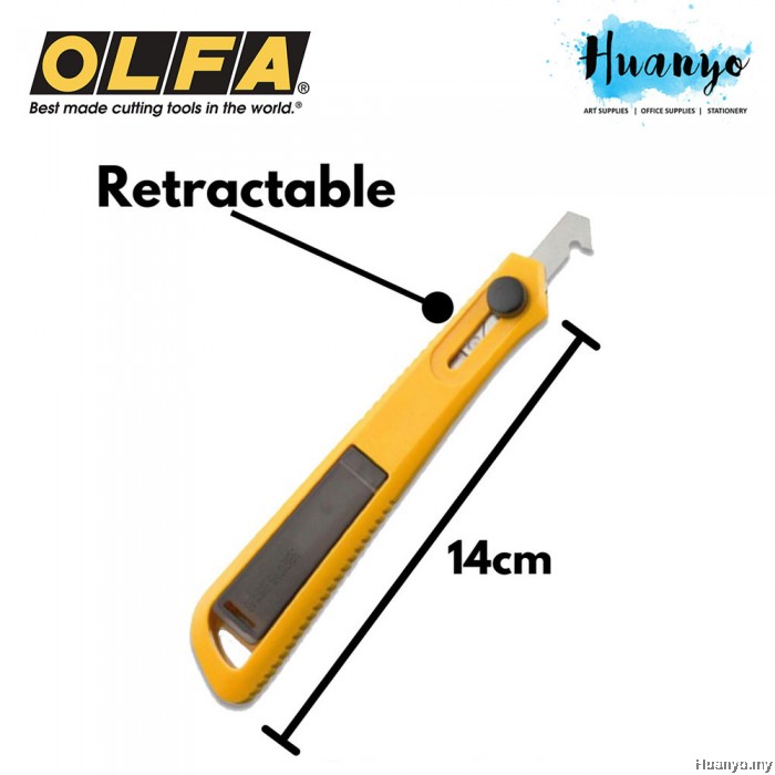 OLFA PC-S Plastic Acrylic / Laminate Cutter (Blades Refill PB-450)