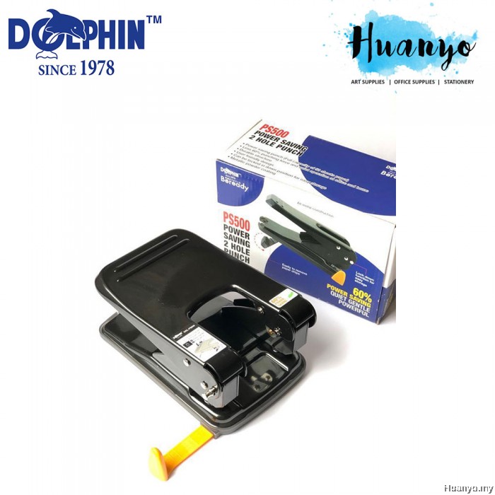 Dolphin Beready Power Saving 2 Hole Punch (PS500)