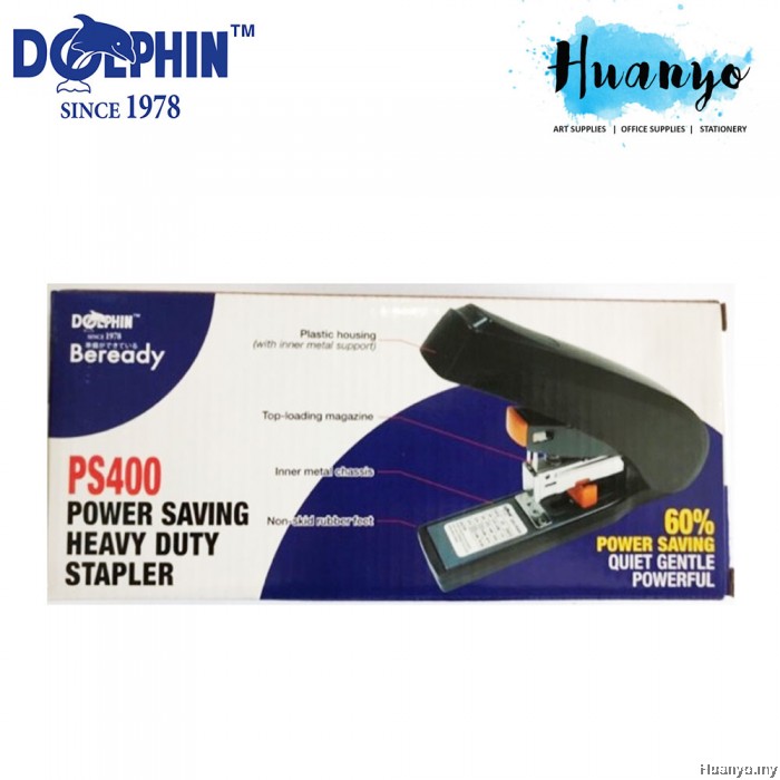 Dolphin Beready Power Saving Heavy Duty Stapler (PS400)