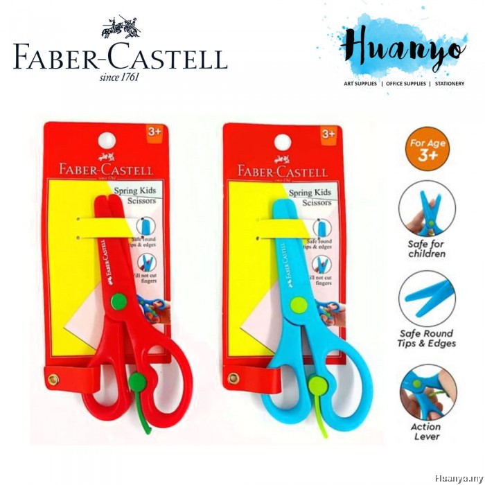 kid scissors with spring