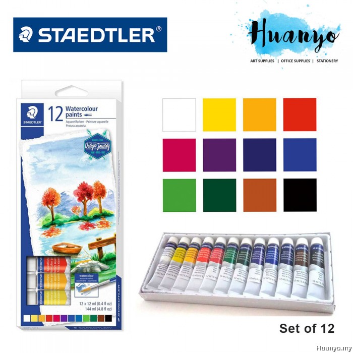 Staedtler Water Colour Paint Tube Set of 12/24