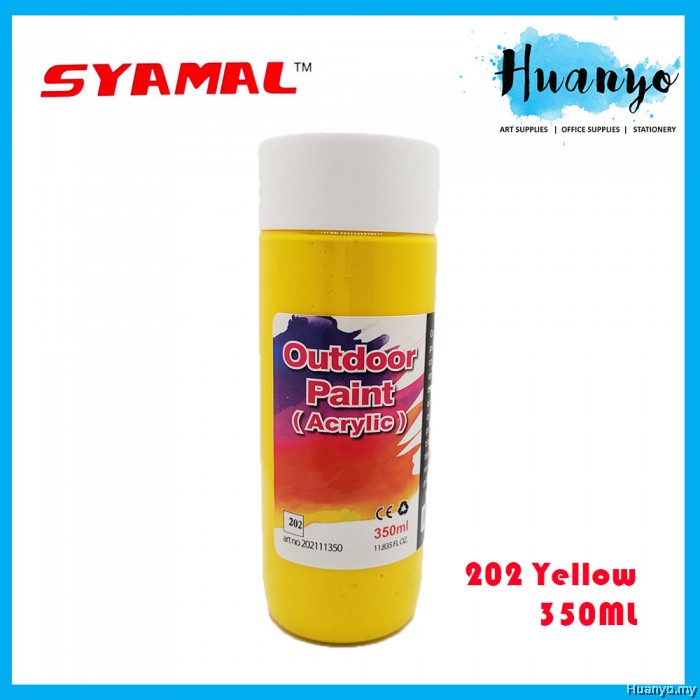 Syamal Outdoor Acrylic Colour Paint 350ML (Per Bottle)