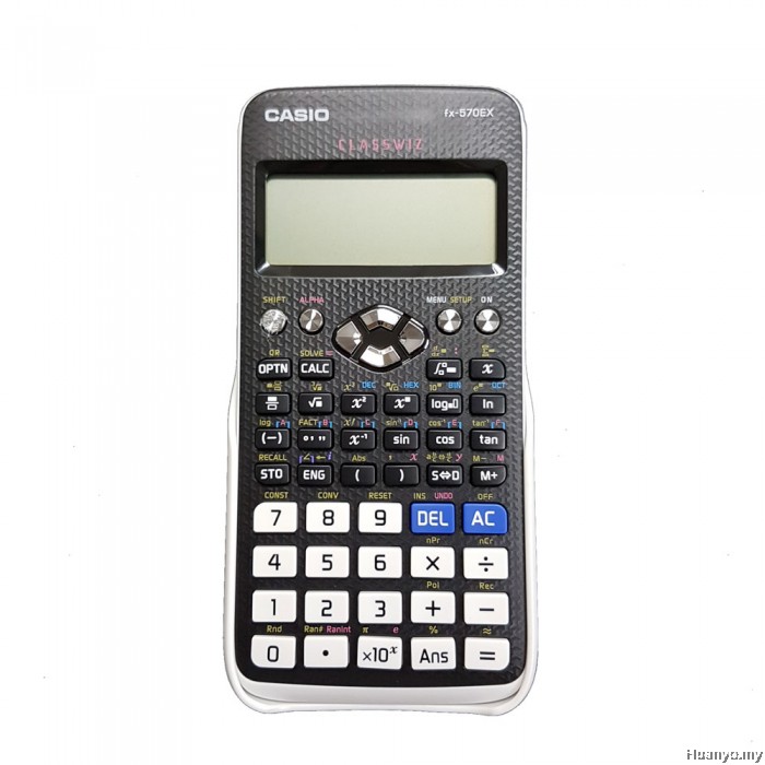 Casio Scientific Calculator FX-570EX [Black / Pink / Blue](18 Months ...