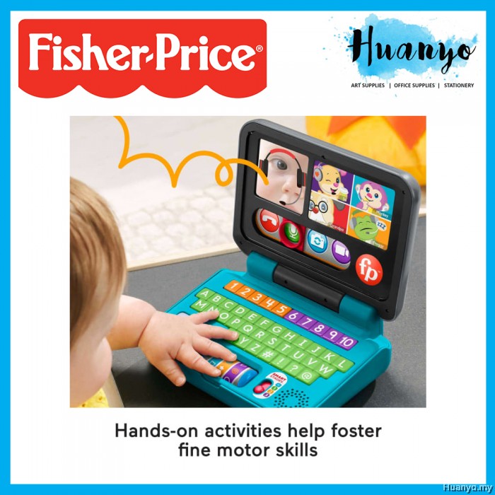 Fisher Price Laugh & Learn Let's Connect Laptop - HCF33 Fisher Price Laugh & Learn Let's Connect Laptop - HCF33