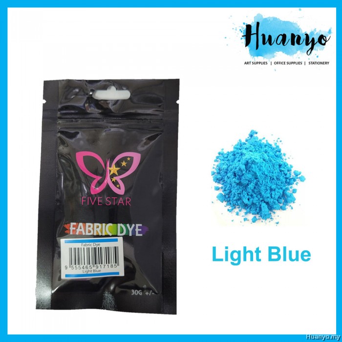 Five Star Fabric Colour Dye Powder (30 Gram Per Pack)