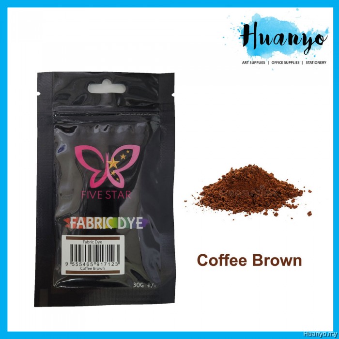 Five Star Fabric Colour Dye Powder (30 Gram Per Pack)