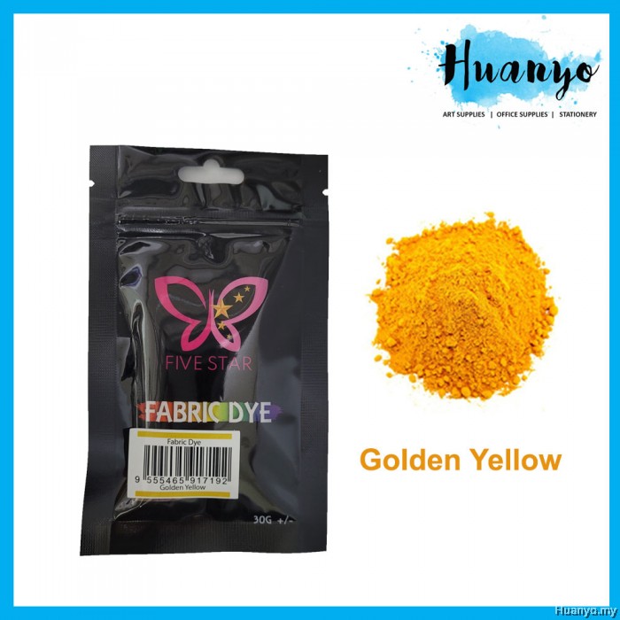 Five Star Fabric Colour Dye Powder (30 Gram Per Pack)