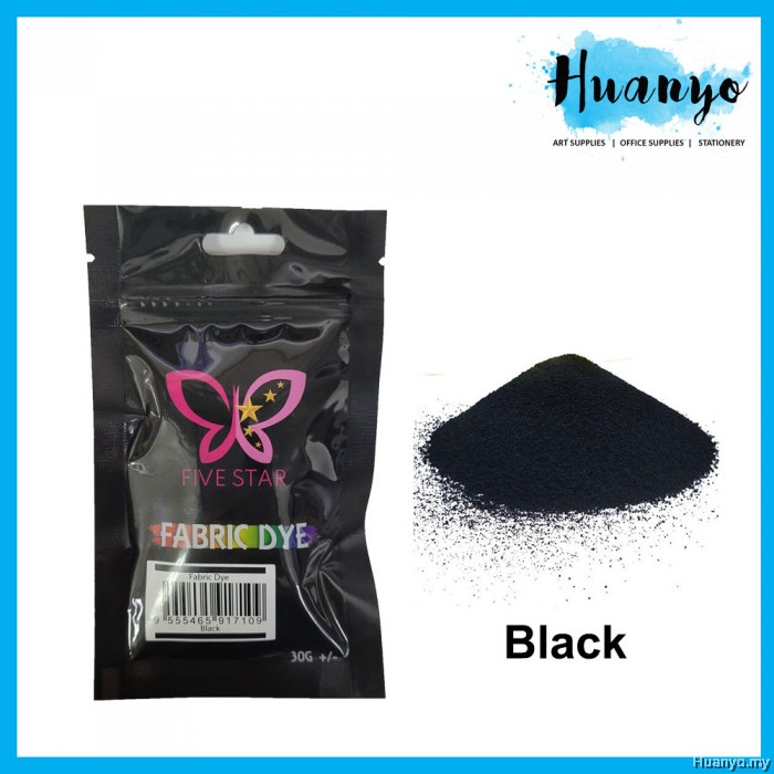 Five Star Fabric Colour Dye Powder (30 Gram Per Pack)